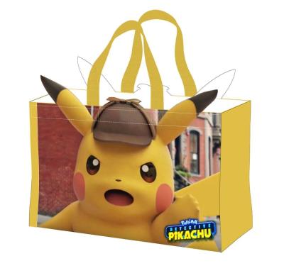 China Reusable Promotional PP Woven Zipper Tote Shopping Bag for sale