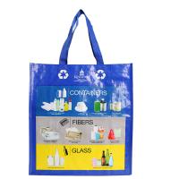 China Bag China Supplier Personalized Print Custom Logo PP Woven Tote Grocery Bag for sale