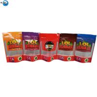 China 250/500g 1kg Top Food Grade Reusable Flat Bottom Clear Window Snack Packaging k Bag with Tear Zipper for sale
