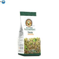China 250/500g 1kg Top Food Grade Reusable Flat Bottom Clear Window Snack Packaging k Bag with Tear Zipper for sale