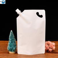 China Rice flexible packaging bag with plastic handle for sale