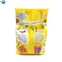 China High Quality 2.5KG 10KG Plastic Rice Gusset Packaging Bag Four Side Seal Gusset Pouch with Handle for sale