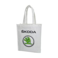 China Coated PP Woven Nonwoven Shopping Bag with Embroidery Handle for sale