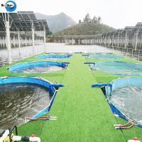 China Large water storage equipment PVC material Flexible Frame water Tank for sale