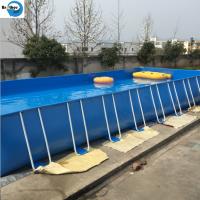 China Large water storage equipment PVC material Flexible Frame water Tank for sale