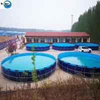 China Food grade drinking water bag flexible frame tank for water storage for sale