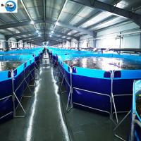 China High strength plastic fish farm tank for fish keeping for sale