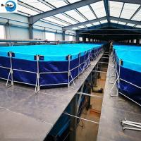 China ISO certification environmental pvc fish farm tank for fish farming for sale