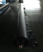 China Woven Anti Mat Weed Control Landscape Fabric Ground Cover Plastic Mulch Film for sale
