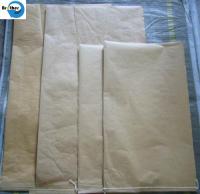 China Custom Logo 50kg 25kg Capacity Strong Kraft Paper Laminated PP Woven Bag with Inner PE Plastic Liner for sale