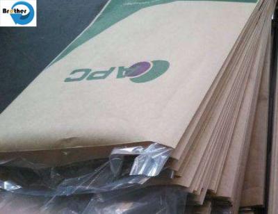 China Industrial Chemicals Use Gelatin Packing 50kg 25kg Plastic Coated Paper Kraft Laminated Bag for sale