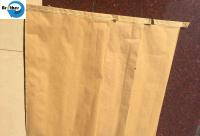 China 25kg 50kg Logo Print 2 Ply Kraft Paper Laminated PP Woven Valve Cement Bag for sale