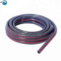 China High Pressure PVC Water Hose Flexible Pipe Plastic Tubes Colorful PVC Braided Fiber Reinforced Net Hose for sale