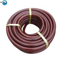 China Flexible Polyester Fiber Braided Reinforced PVC Hose Air Hose Water Hose for sale