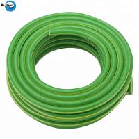 China Non Kink Flexible Fiber Braided Reinforced PVC Garden Water Tube Pipe Hose for Irrigation for sale