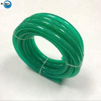 China Flexible Fiber Braided Reinforced PVC Garden Pipe Plant Flexible PVC Garden Hose for Water Irrigation for sale