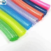China Direct factory good quality colorful pvc high pressure reinforced fiber hose for sale