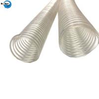 China Transparent/Clear Food Grade PVC Steel Wire Reinforced Suction Hose for sale