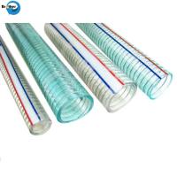 China Hose Manufacture Industrial Transparent Anti Static PVC Flexible Vacuum Spiral Steel Wire Pipe Hose for sale