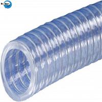 China 3/8 Inch to 6 Inch Clear Rigid PVC Steel Wire Reinforced Tube PVC Hose of Weifang China Manufacturer for sale