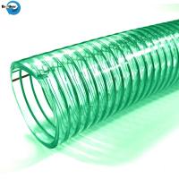 China Industrial PVC Spiral Steel Wire Reinforced Water/Air/Rubber/Suction/Garden Hoses for sale