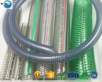 China Industrial PVC Spiral Steel Wire Reinforced Water/Air/Rubber/Suction/Garden Hoses for sale