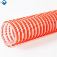China High Pressure Clear Steel Wire Reinforced PVC Suction Hose for sale