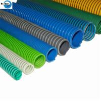 China High Pressure Clear Steel Wire Reinforced PVC Suction Hose for sale