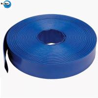 China 1 to 8 inch Water Discharge PVC Layflat / Lay Flat Hose for Irrigation for sale