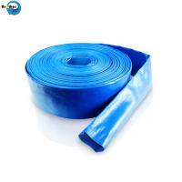 China High Quality with Best Service PVC Blue Water Discharge Layflat Hoses for sale