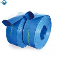 China High Quality with Best Service PVC Blue Water Discharge Layflat Hoses for sale