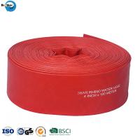 China High Pressure Best Quality SGS Farmland Drainge Soft Flexible Durable PVC Layflat Hose for sale