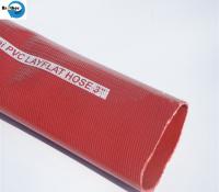 China 6 Inch Water Pipe Plastic Flexible Price PVC Layflat Discharge Hose Irrigation for sale