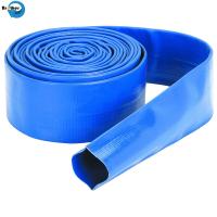 China 6 Inch Water Pipe Plastic Flexible Price PVC Layflat Discharge Hose Irrigation for sale