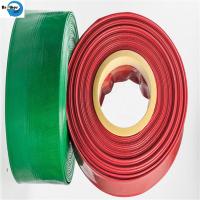 China Hot Sale Agricultural Irrigation New Material Water Pump PVC Layflat Hose for sale