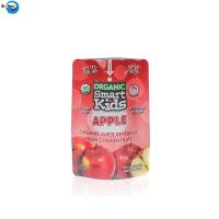 China Customized Cheese Milk Flexible Plastic Water Bags Colorful Printing Spout Packaging for sale