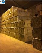 China High Tenacity Tubular PP Round Hay Bale Sleeves , White Woven Polypropylene Fabric Rolls for sale