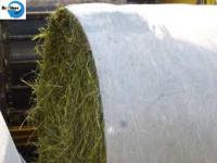 China 100gsm PP / HDPE Woven Hay Bale Sleeves Fabric Gravure Printing For Building for sale