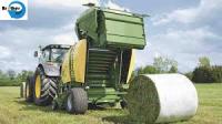 China 150 Gsm PP Woven Plastic Hay Bale Covers Moisture Proof For Wrapping Alfalfa Hay for sale