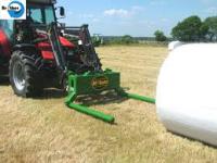 China China Virgin PP Woven Custom Hay Bale Covers For Packing Hay , UV - Treated for sale