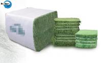 China Mini Round Hay Bale Wrapper for Sale,Wear Resisting Hay Bale Sleeves Woven Polypropylene Cloth BOPP Film for sale