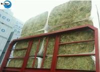 China China 100-160gsm High Tensile Hay Bale Sleeves PP Woven Coated Fabric Low Shrinkage Multi Color for sale