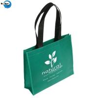China Custom Laser Golden Embossed PP Laminated Non Woven Fabric Handle Shopping Bag for Wholesale for sale