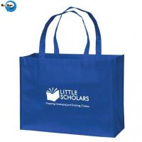 China Wholesale Cheap Custom Logo Printing Handbag Eco Friendly Reusable Supermarket Carry Bag Non-Woven Fabric for sale