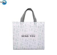 China Printed Organic Washable Grocery Value Reusable PP Gift Promotional Eco Garment Storage Foldable Non-Woven Tote Shopping for sale