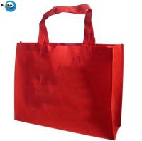 China Durable 20kg Loading Long Lasting Non Woven PP Eco Friendly Large Capacity Market Shopping Bag Black for sale