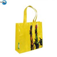 China T Shirt Vest W D Cut PP Non Woven Canvas Cotton Nylon Polyester Drawstring Supermarket Tote Grocery Shopping Carry Gift for sale