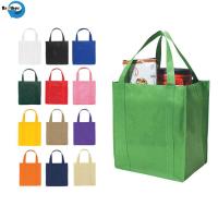 China Wholesale W Cut T Shirt Vest D Cut PP Non Woven Canvas Cotton Nylon Polyester Drawstring Supermarket Tote for sale
