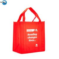 China Low MOQ Cheap Price Promotional Customized Colors Eco Tote PLA Non-Woven Shopping Bag, Recyclable PP Non Woven Bags for sale