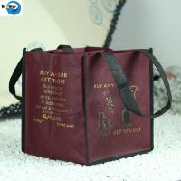 China PP/Non Woven Canvas Grocery Cotton Foldable Tote Shopping Bag Folding for sale